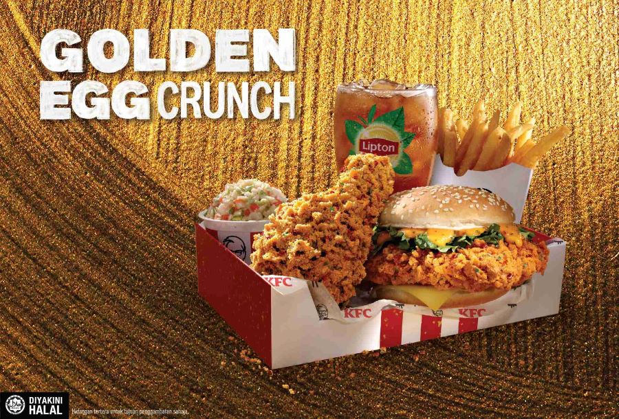 KFC perkenal Golden Egg Crunch, Broccoli Cheese Balls | DagangNews ...